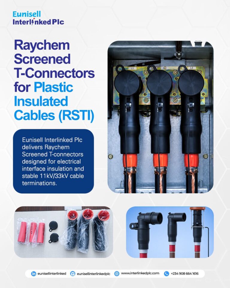 Raychem Screened T-Connectors